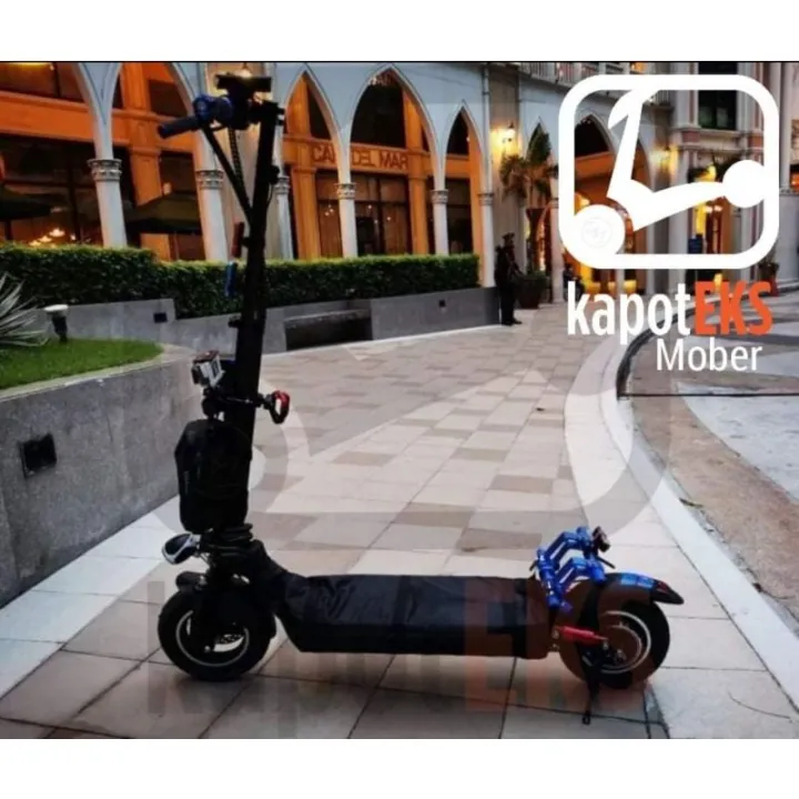 Scooter Kapoteks Electric Kick Scooter Rain Cover for Small Scooters ...