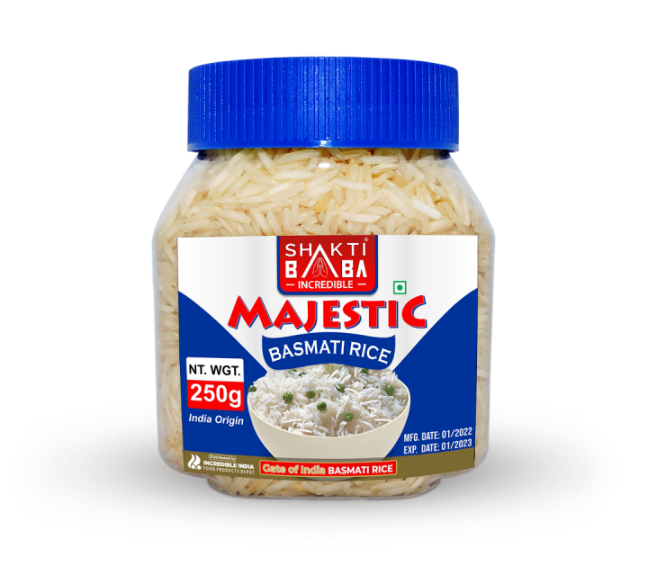 GATE OF INDIA Genuine Majestic Long Grain Basmati Rice(No Mixed Grain ...