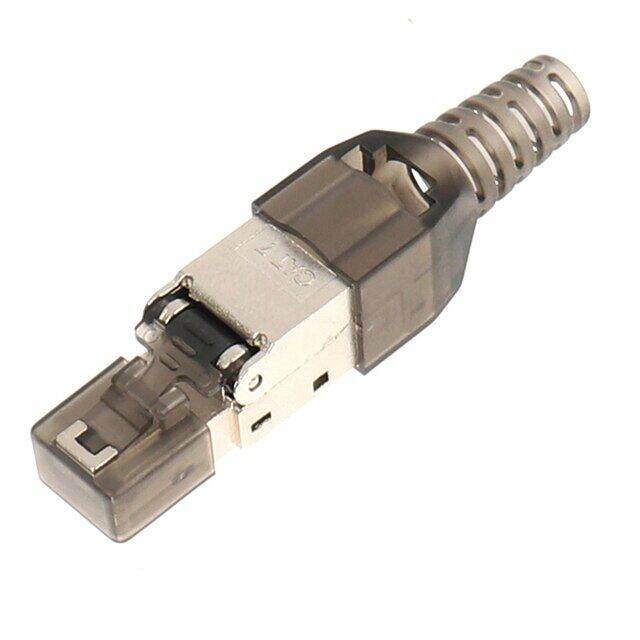 Tool-Free Shielded Crystal Head Ftp Rj45 Cat 7/cat6a/cat8 Termination ...