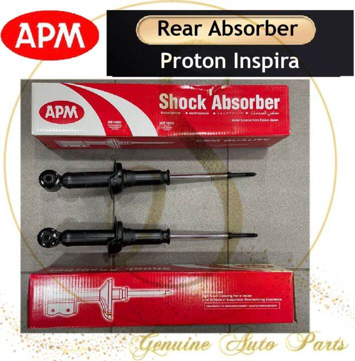 (100% ORIGINAL) APM REAR RH LH ABSORBER GAS SHOCK INSPIRA 2012 Absorber ...