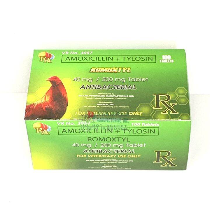 [SOUTH VET] Univet Romoxtyl Tablet/ GAMEFOWL / GAFFING / PARA SA MANOK ...