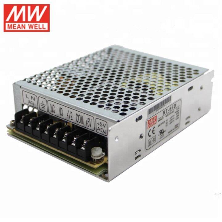 New/2022 Original☫∏☋ Original MEAN WELL RT 65B 65W Triple Output ...