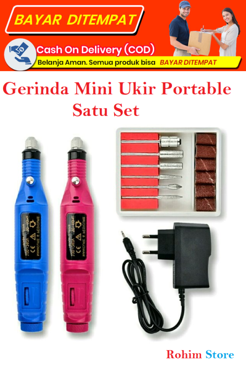 Mesin Gerinda Tangan Mini Ukir Gerinda Mini Ukir Portable Satu Set ...