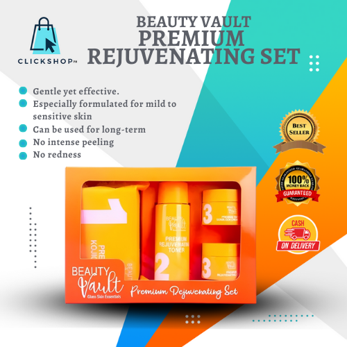 BEAUTY VAULT PREMIUM REJUVENATING SET - Gentle yet effective ...