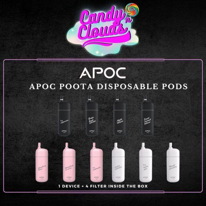(CNC) APOC Poota 5k Puffs Disposable 650mAh Battery | Lazada PH