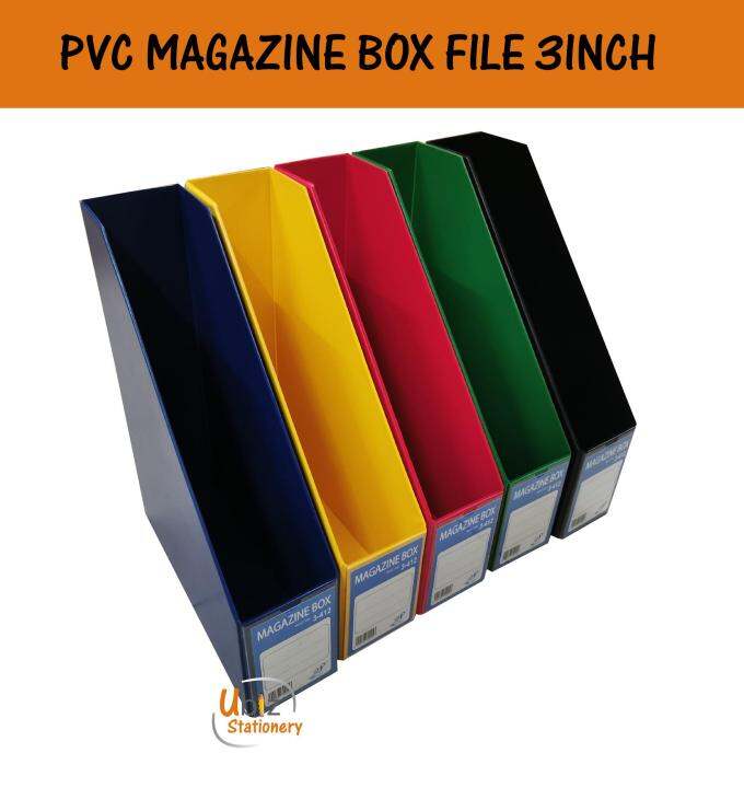 PVC Magazine Box Filling Case 3 Inch | Lazada