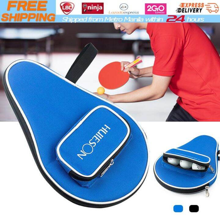 【Local Warehouse】Professional Table Tennis Racket Case Cover for 1 Ping ...
