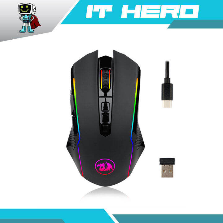 REDRAGON Ranger Lite M910-KS RGB wired and wireless/2.4G dual-mode ...