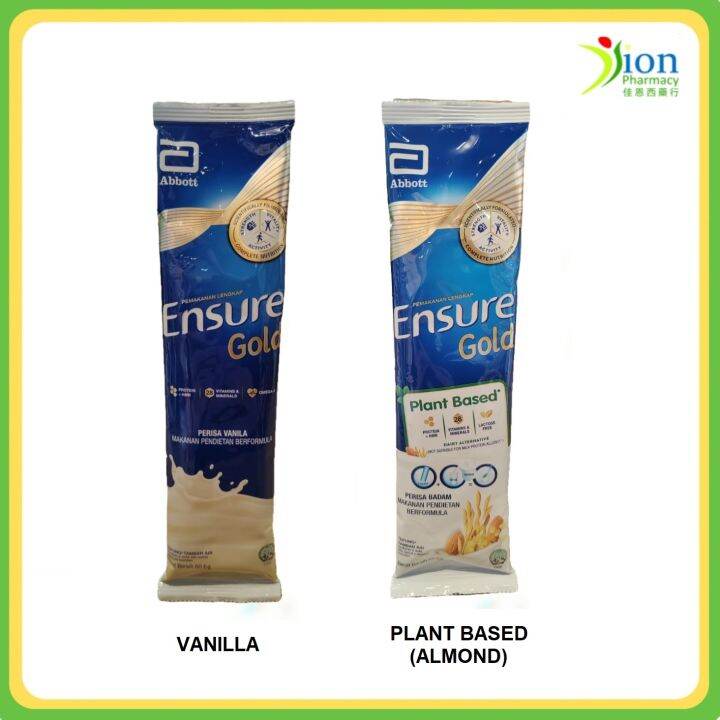 ABBOTT ENSURE GOLD SACHET 60.6G | Lazada