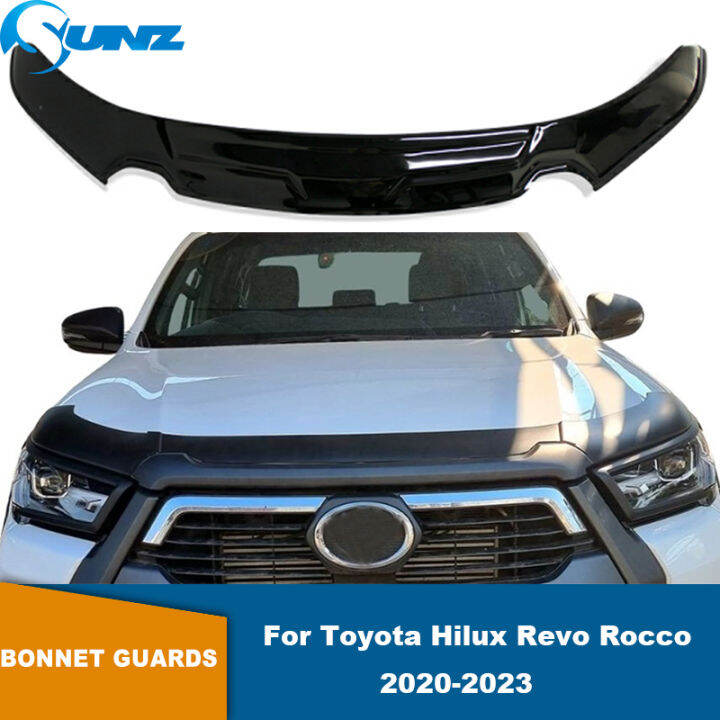 Acrylic Car Bonnet Protector For Toyota Hilux Revo Rocco 2020 2021 2022 ...