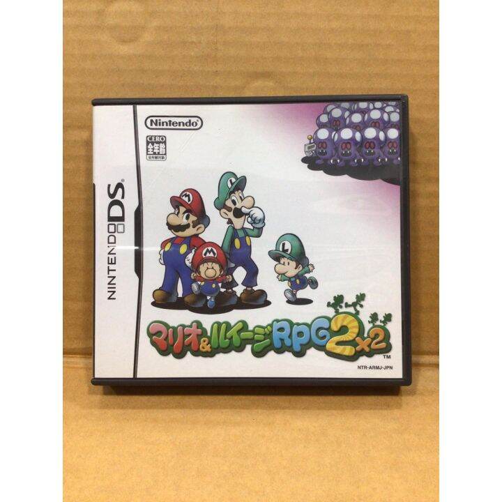 ตลับแท้ [DS] Mario & Luigi RPG 2x2 (NTR-P-ARMJ) 2 Partners in Time ...