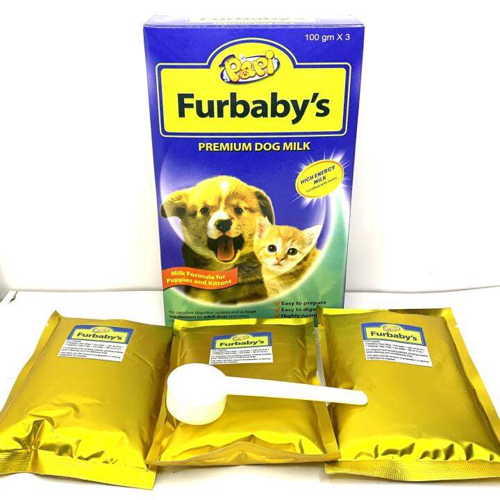 [G&G AGRIVET] 1box (3 sachets) Papi Furbaby's Premium Dog and Cat Milk ...