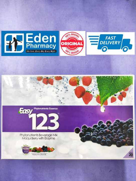 easy 123 phytonutrients berry enzyme ( 20 x 15g ) easy123 | Lazada
