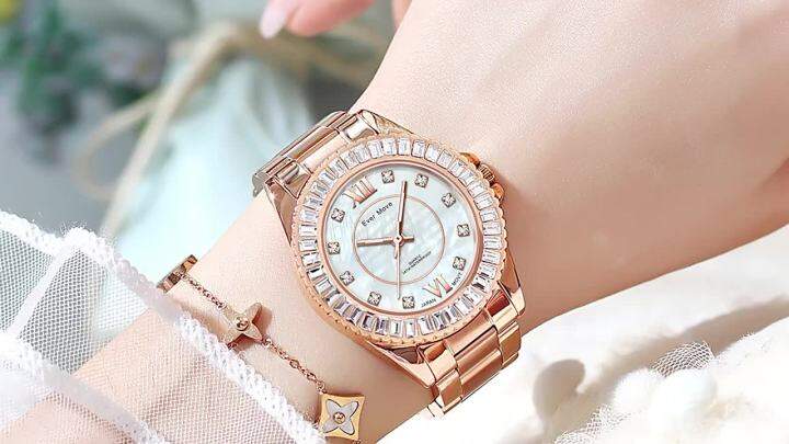 จุดขายส่ง Ever Move นาฬิกาควอตซ์ผู้หญิง นาฬิกาข้อมือผู้หญิงที่นิยมในโลก ...