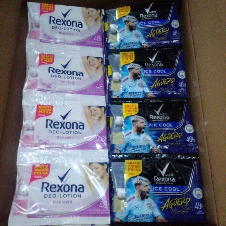 Rexona Saset Cowok Dan Cewek 1 renteng isi 12 (BISA COD | Lazada Indonesia