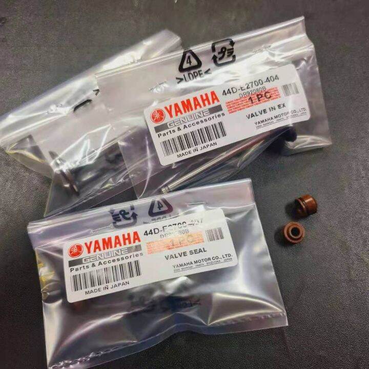 EGO LC EGO-LC EGOLC VALVE IN EX VALVE SEAL SET ORIGINAL JAPAN YAMAHA ...
