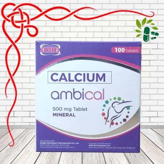 AMBICAL ( Calcium ) 100 Tablets | Lazada PH