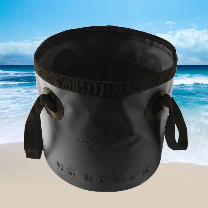 Moon ROCKET Collapsible Bucket Foldable Water Container Portable for ...
