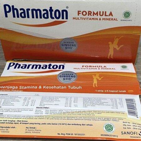 pharmaton isi 5 kapsul | Lazada Indonesia