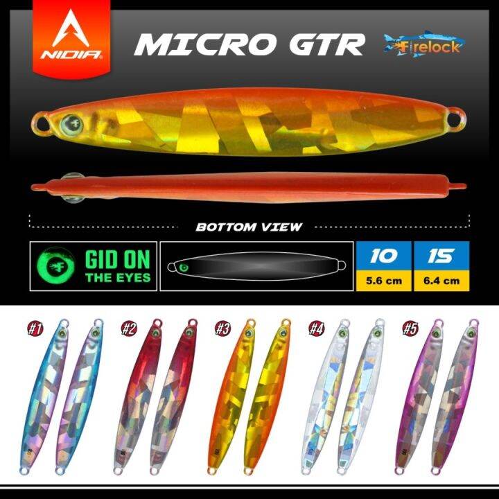 Metal Jig untuk Micro Jigging, Cast Jig - Micro Jig GTR | Lazada Indonesia