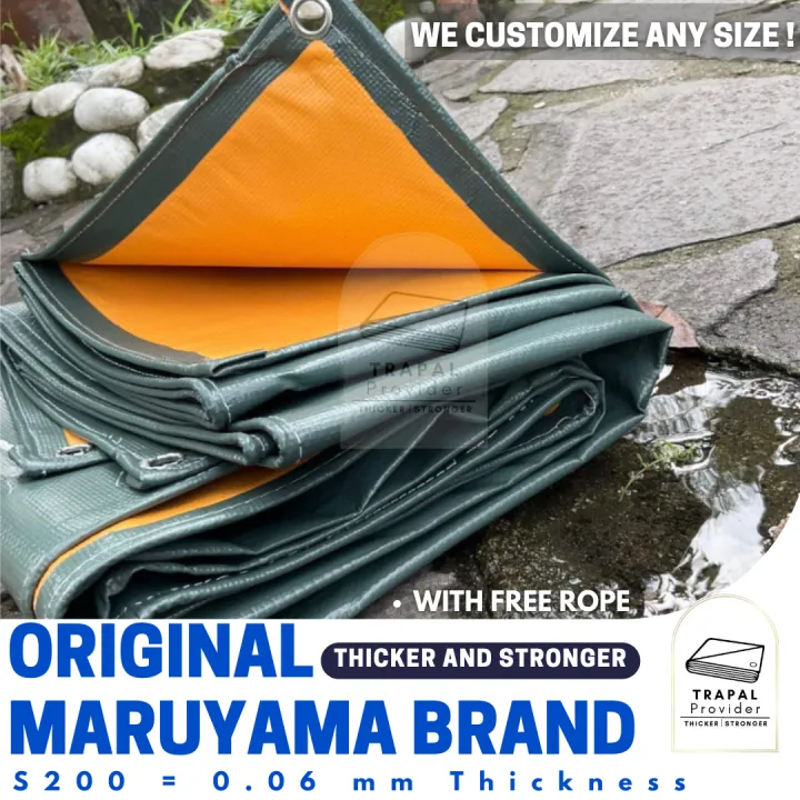 HIGH QUALITY! 8x10FT *S200 ORIGINAL MARUYAMA PG FLEX TRAPAL | LONA ...