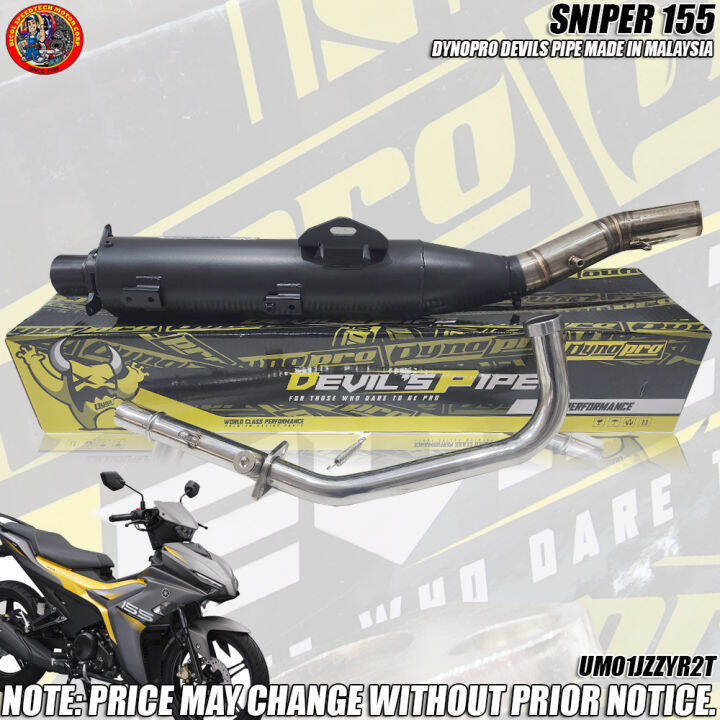 SNIPER 155 DYNOPRO DEVIL'S PIPE MADE IN MALAYSIA (UM01JZZYR2T) | Lazada PH