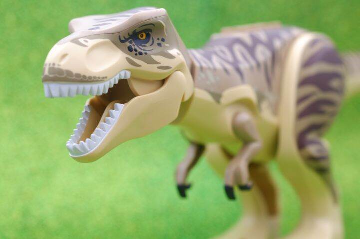 𝘗𝘓𝘖𝘠𝘉𝘙𝘐𝘊𝘒 - Tan Dinosaur Tyrannosaurus Rex - Jurassic World ANIMAL ...