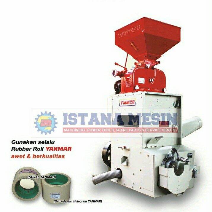 MESIN KILANG PADI PENGGILING PADI HULLER PADI YANMAR YMM 20 TANPA MESIN ...