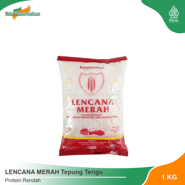 LENCANA MERAH Tepung Terigu 1kg | Lazada Indonesia