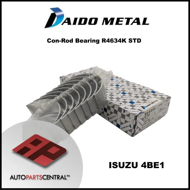 Daido Con-Rod Bearing for Isuzu 4BE1 (1Set R4634K STD) | Lazada PH