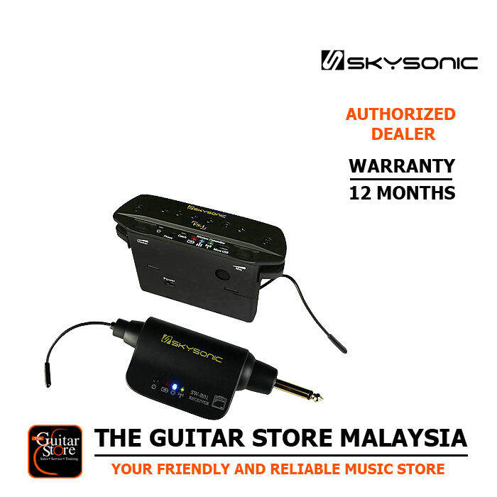 Skysonic Freestyle FS-1 Guitar Wireless Soundhole Pickup with ...