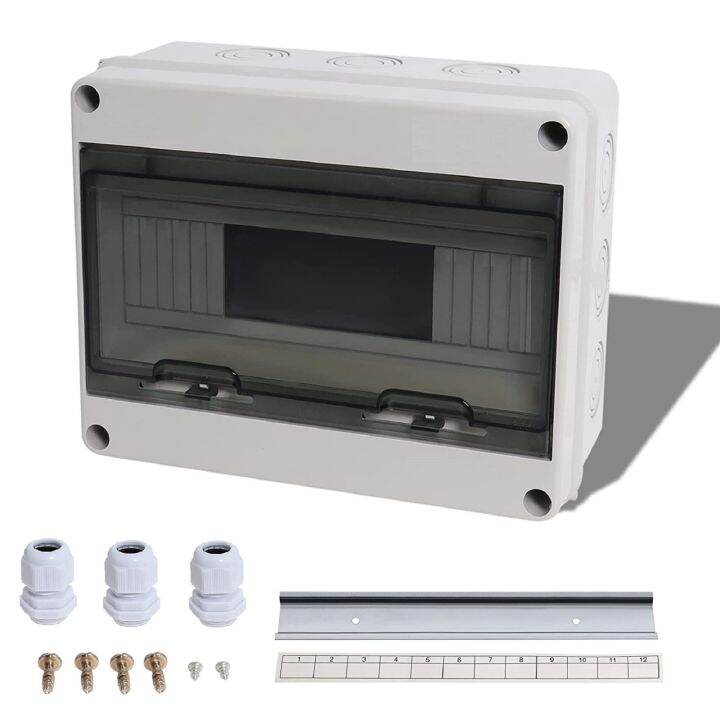 Toolstar Outdoor Waterproof Distribution Box Surface-Mounted 1Row ...
