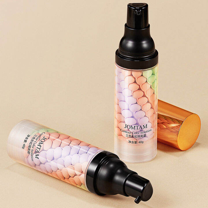 Jomtam Tri-lor Turn On Contour Color Isolation Waterproof Makeup ...