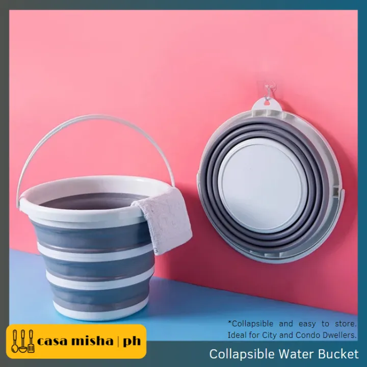 CMPH Collapsible Water Bucket Timba Easy Storage ML-838 | Lazada PH