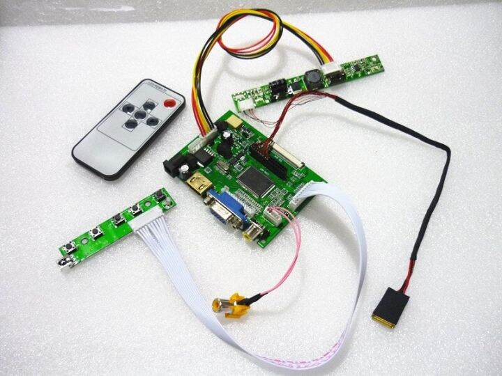 VGA+HDMI+2AV Controller Board Kit for AUO B101UAN02.1 1920*1200 50 needle laptop LCD controller ...