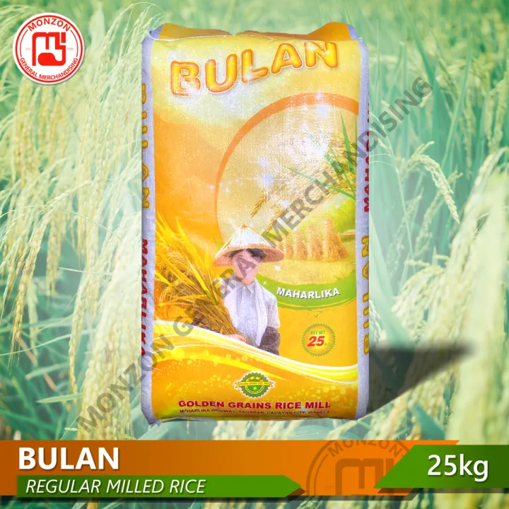 Bulan Regular Milled Rice 25kg | Lazada PH