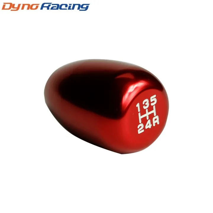 Red Universal Racing 5 Speed car Gear Shift Knob Manual Automatic Gear ...