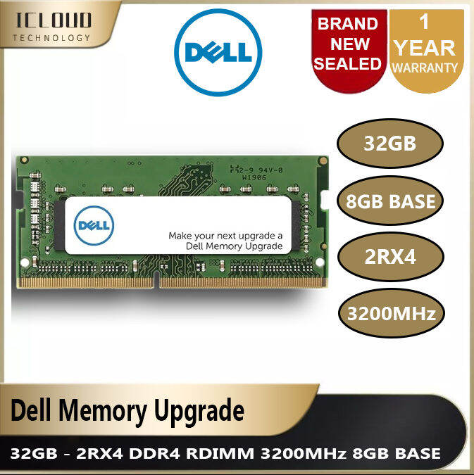 DDR4 32GB RAM│Dell Memory Upgrade Memory Module│32GB 2RX4 DDR4│RDIMM ...