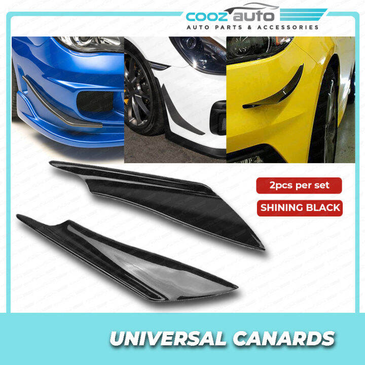 Universal Car Front Bumper Canard Canards Diffuser | Lazada