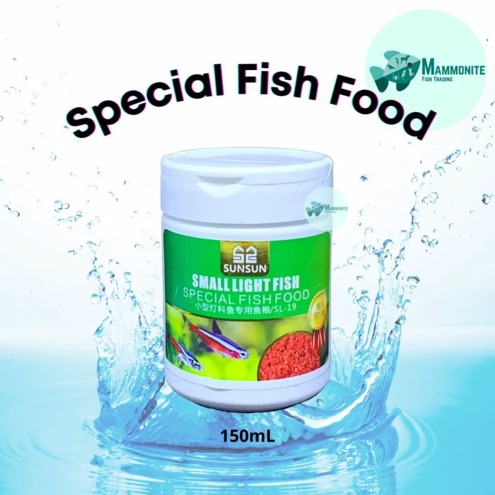 Sunsun Small Light Fish Special Fish Food 150mL SL19 | Lazada PH