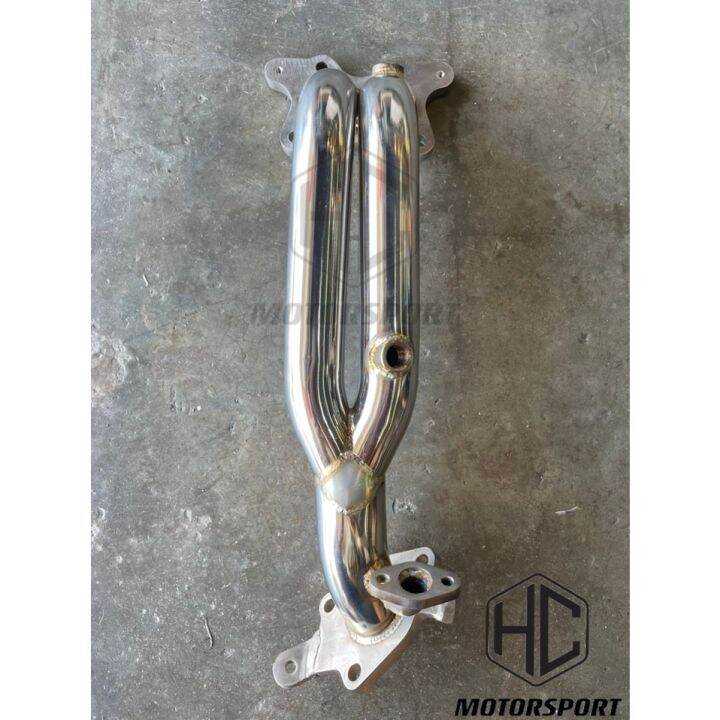 Honda Civic Fc 1.8L N/A Downpipe Exhaust 2X1 Stainless Steel Car Ekzos ...