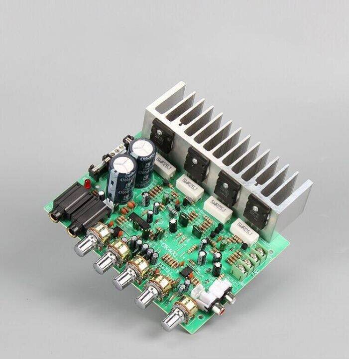 250W * 2บอร์ดขยายเสียง HIFI Stereo Amplification Digital Reverb Power ...