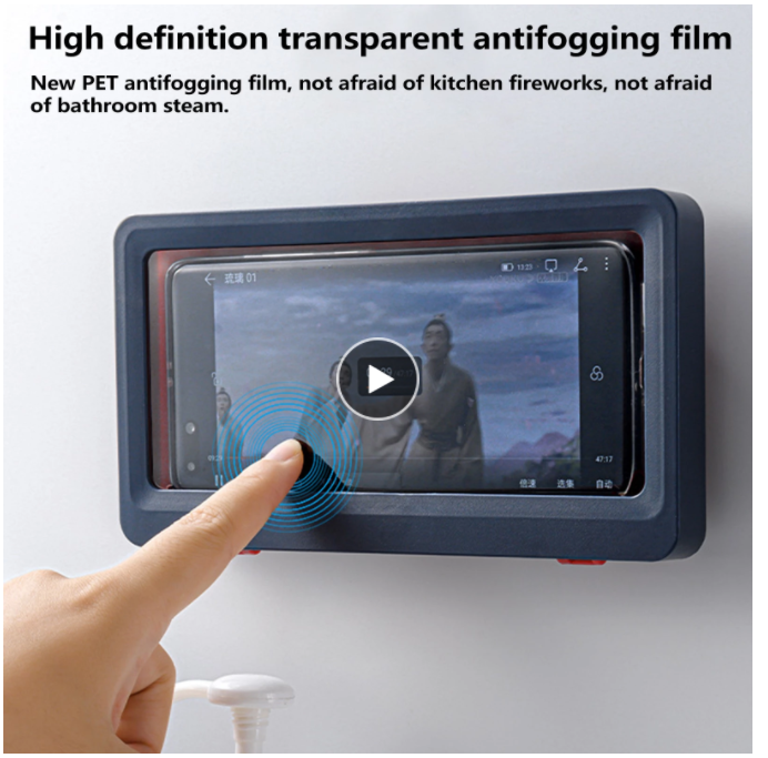 Acetor Tablet Or Phone Holder Waterproof Case Box Wall Mounted All ...