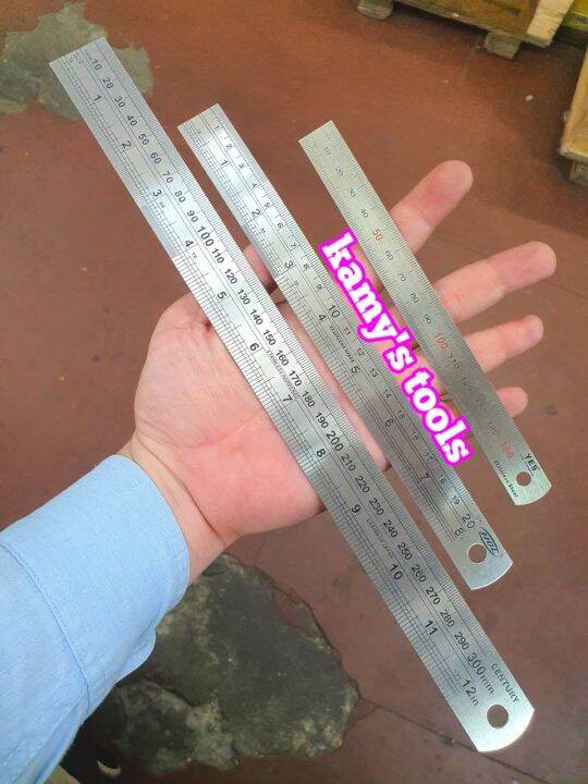 Thước lá inox 150mm 200mm 300mm Century | Lazada.vn