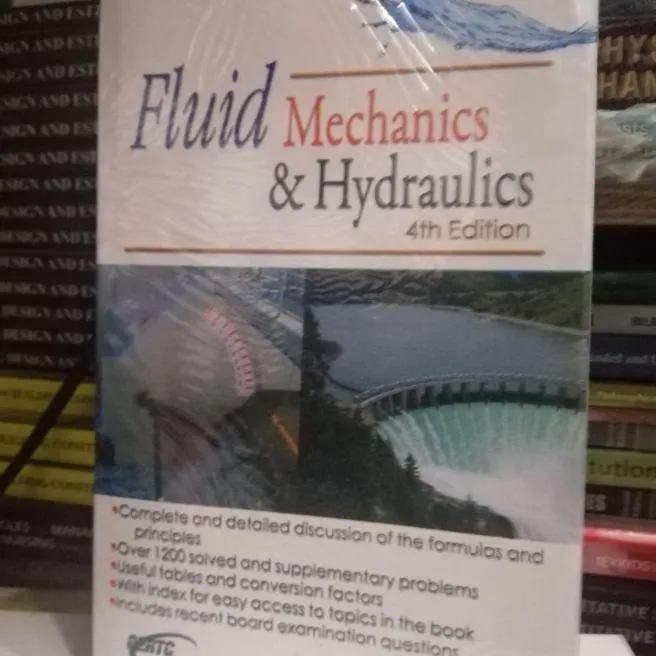FLUID MECHANICS & HYDRAULICS GILLESANIA | Lazada PH