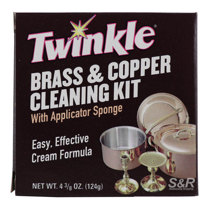 Twinkle Brass & Copper Cleaning Kit 124g | Lazada PH