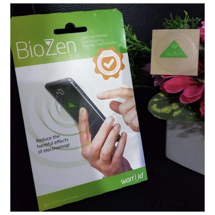 Biozen : สติกเกอร์ป้องกันคลื่นความถี่ต่ำจากอุปกรณ์อิเล็กทรอนิกส์ ...