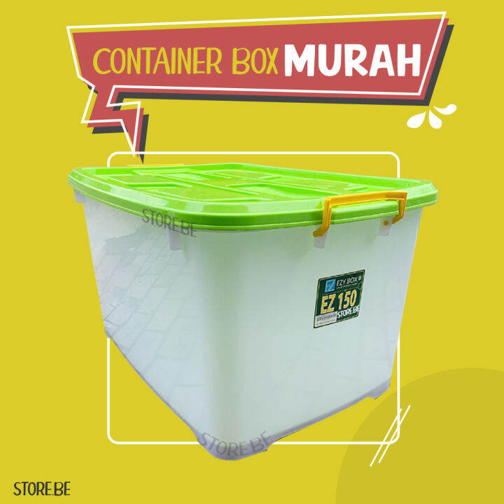 BOX CONTAINER PLASTIK CB 150 LITER HERCULES MURAH KOTAK WADAH ...