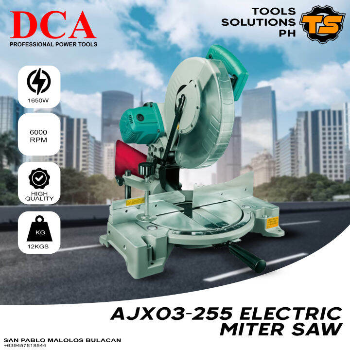 DCA AJX03-255 ELECTRIC MITER SAW 255MM | Lazada PH