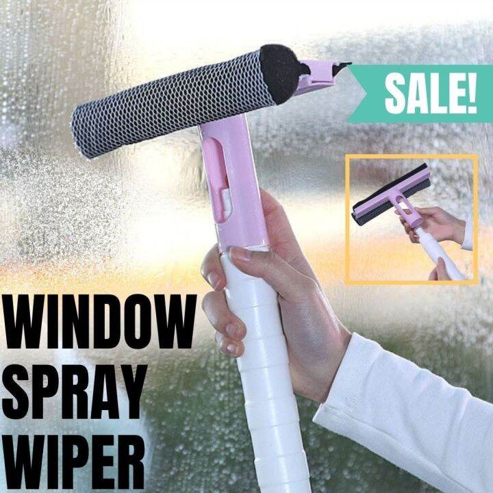 Riley MNL - 3 in 1 Car Glass Cleaner Window Wiper w/ Spray / Mirror ...